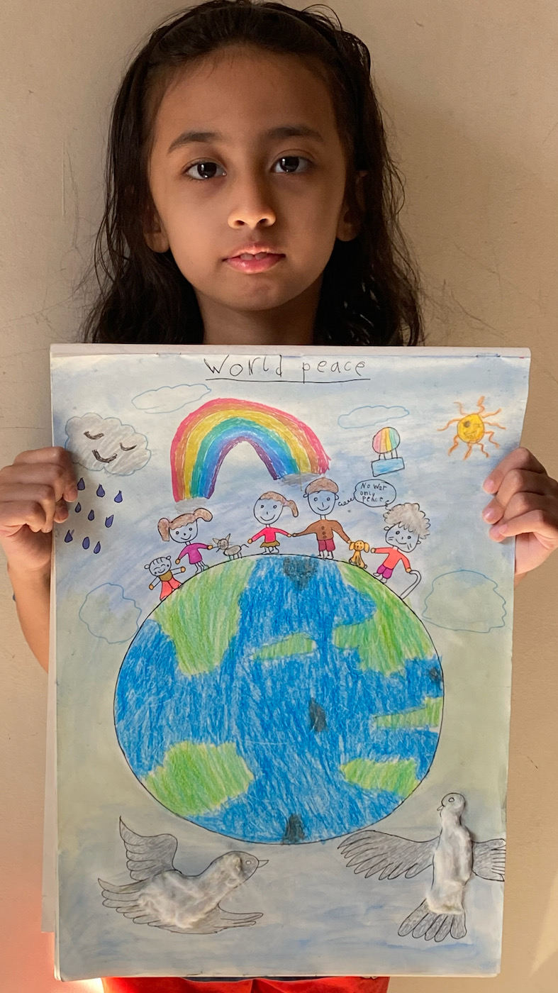 World Peace Drawings For Kids