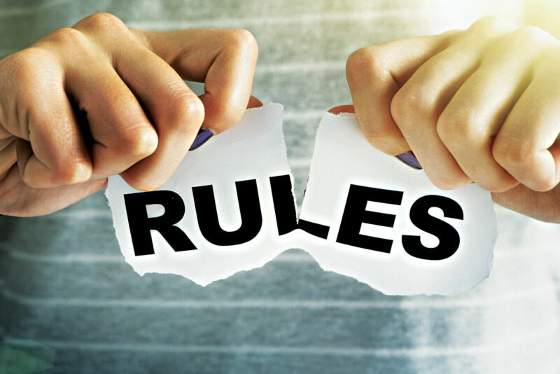 Violating Rules: a New Vogue Among People - RobinAge