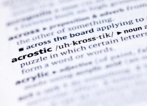 How to Write an Acrostic Poem - RobinAge