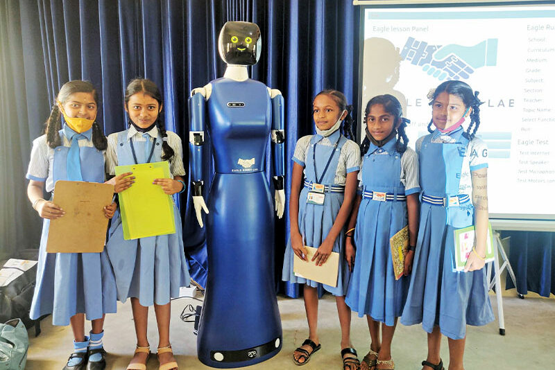 Robot Teachers Introduced In Classrooms Robinage