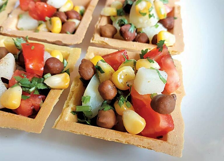 Corn Chana Canapés - RobinAge