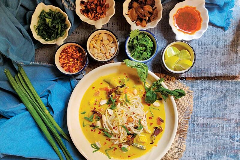 Vegetable Khow Suey - RobinAge