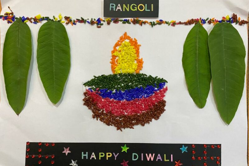 Rice Rangoli - RobinAge