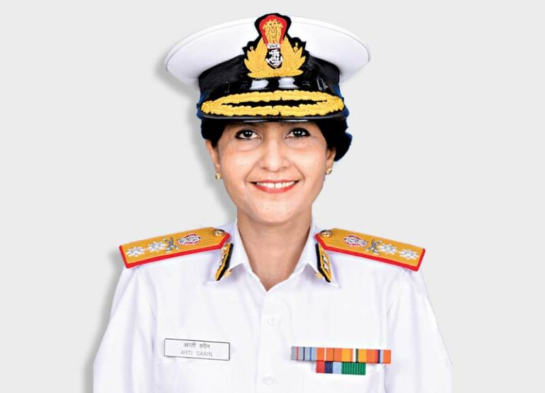 Surgeon Vice Admiral Arti Sarin Takes Charge as Pune Armed Forces ...