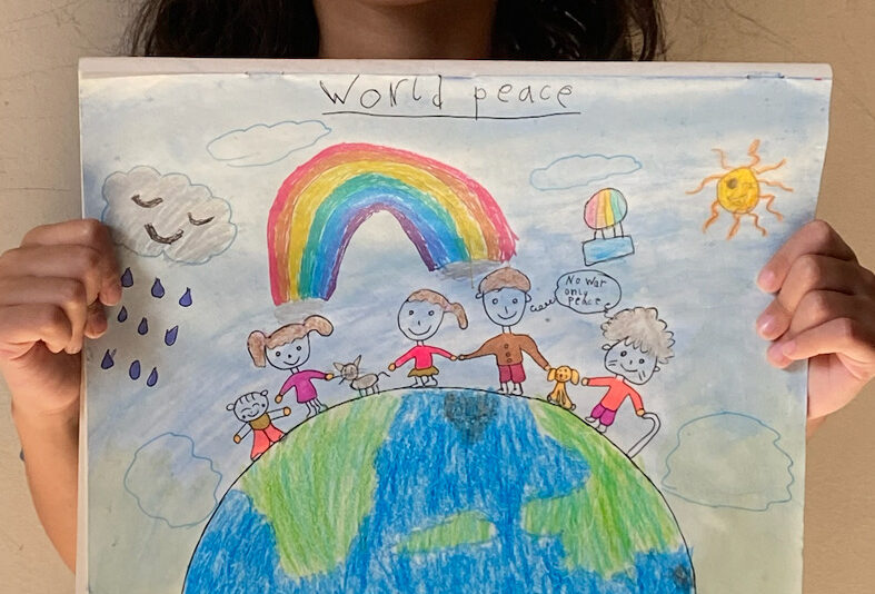 Artwork on World Peace - RobinAge