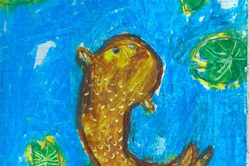 a gold fish - RobinAge