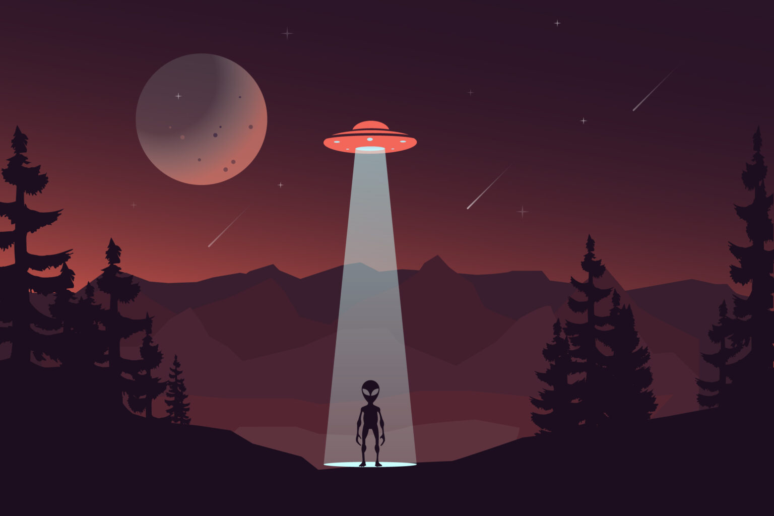 Orange Aliens on Earth - RobinAge