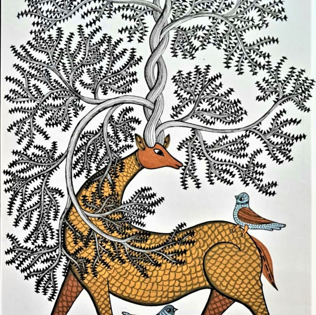 Kalamkari Tiger - RobinAge