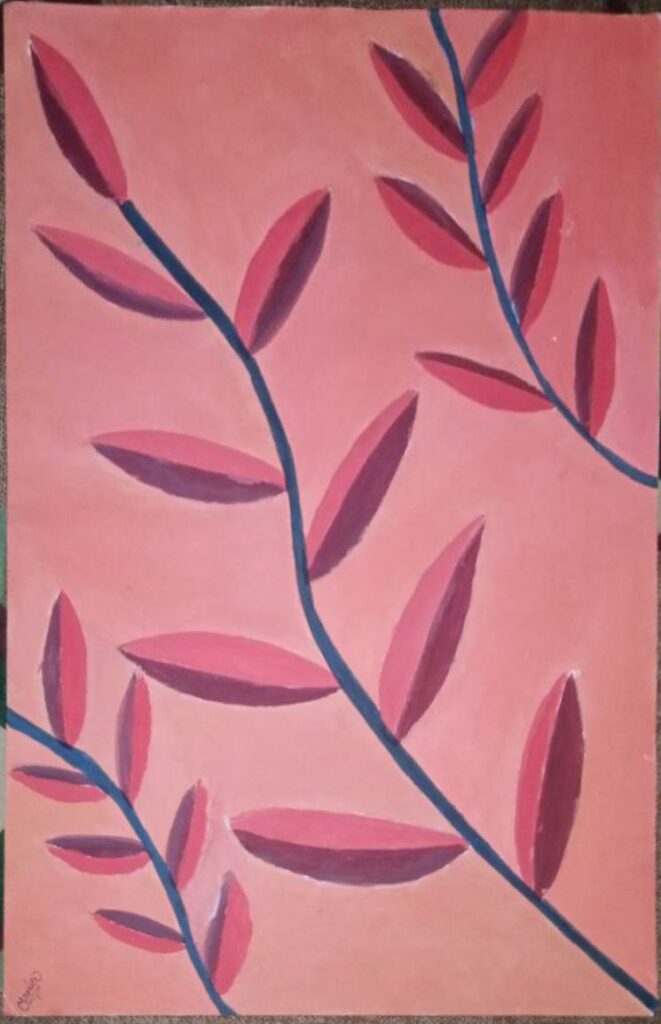 Colour Composition of leaves - RobinAge