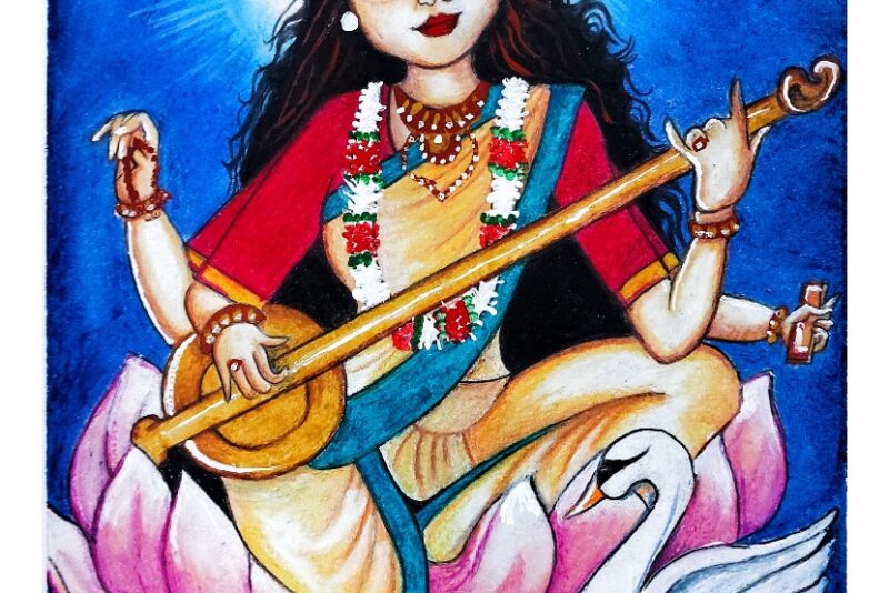 Maa Saraswati - RobinAge