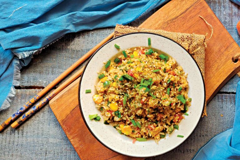 Burnt Garlic Fried Rice - RobinAge