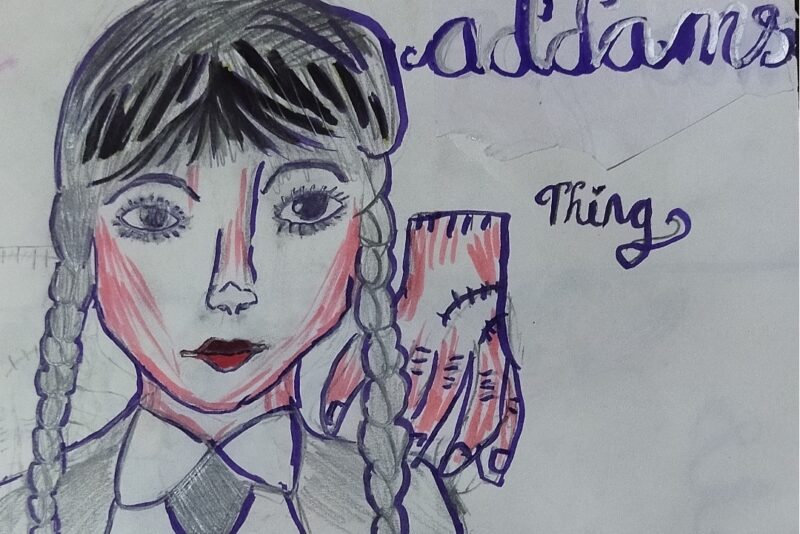 Wednesday Addams Robinage