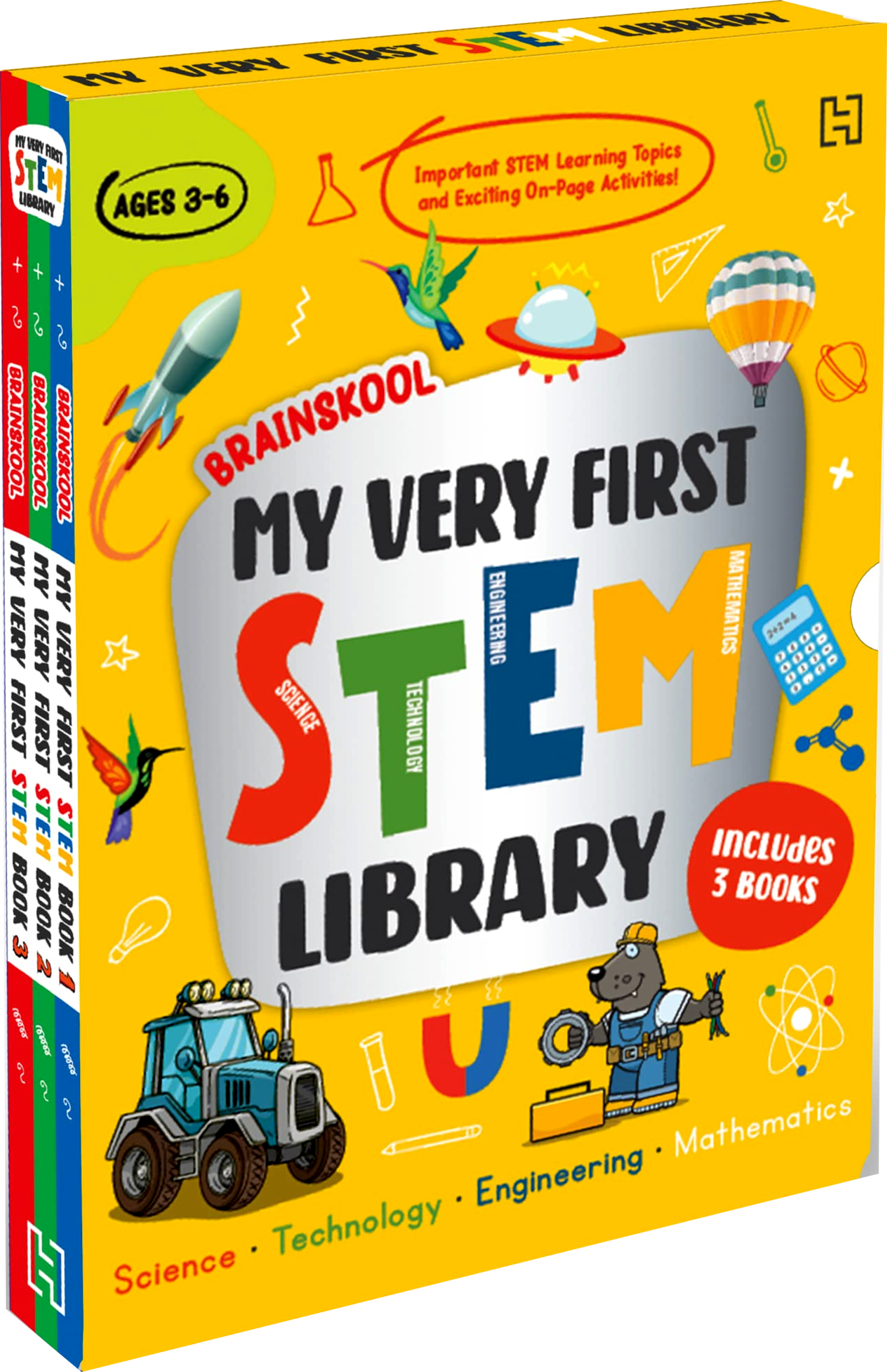 STEM Activity Books for Kids - RobinAge