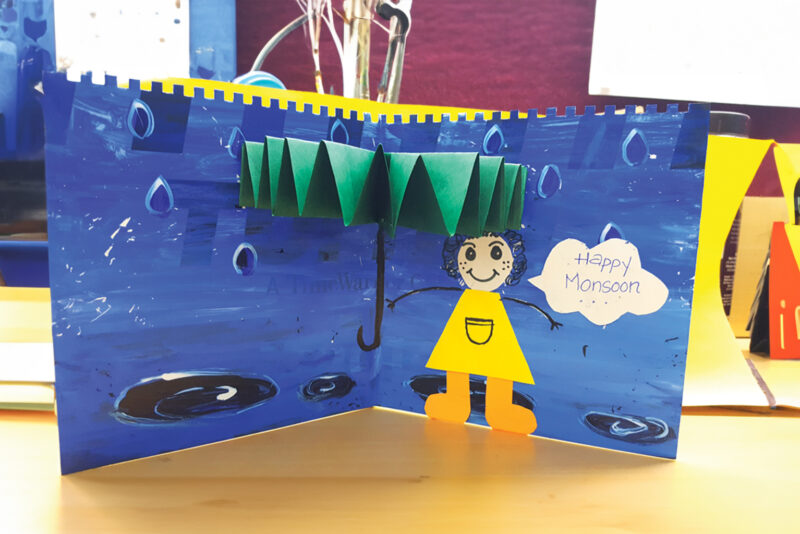 Happy Monsoon Card - RobinAge