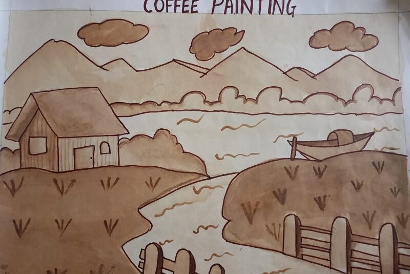 Coffee Painting - RobinAge