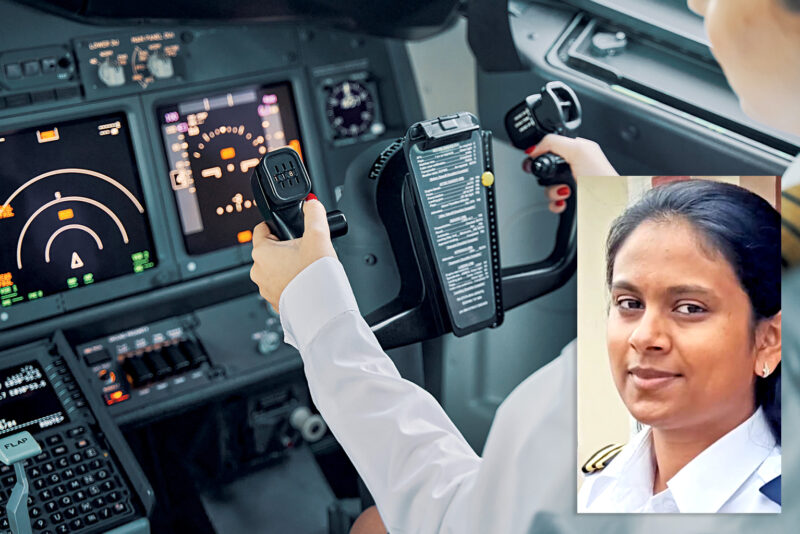 First Female Pilot from Baduga Community Creates History - RobinAge