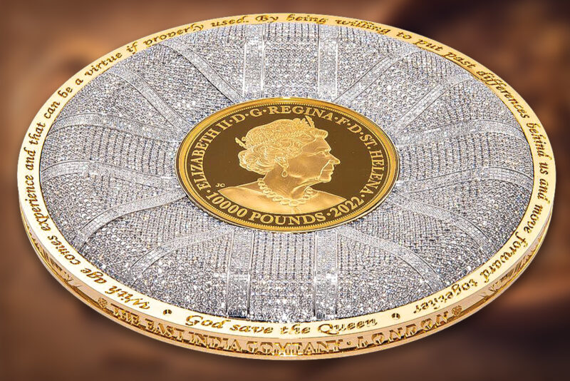 Coin in Honour of Queen Elizabeth II - RobinAge