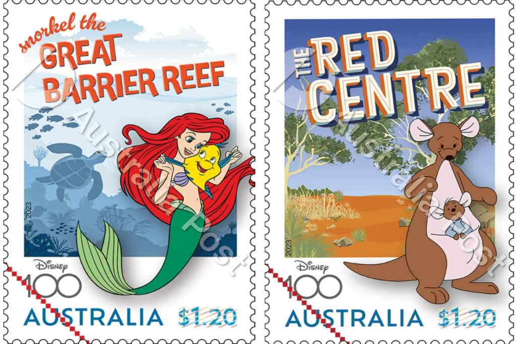 Australia’s Disney-themed Stamp Collection - RobinAge