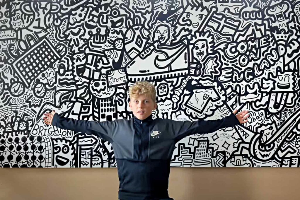 13-year-old Doodle Artist Partners with Nike for Digital Campaign ...