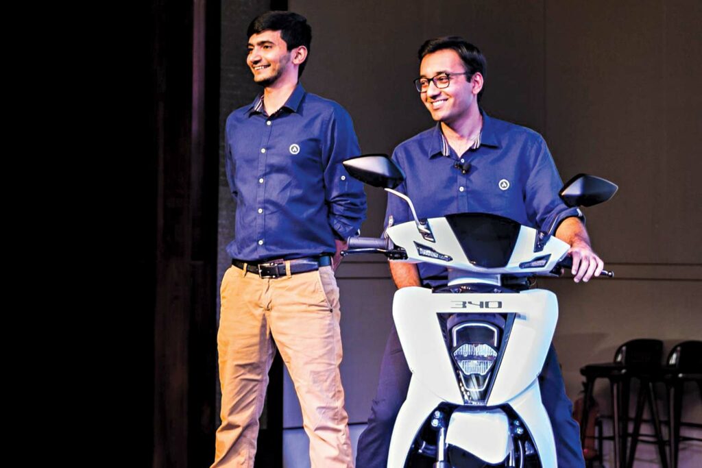 New-age Entrepreneurs: Tarun Mehta and Swapnil Jain of Ather Energy - RobinAge