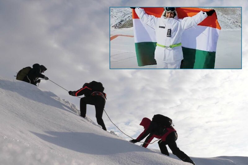 India's First Female Medical Officer Deployed at Siachen Glacier - RobinAge