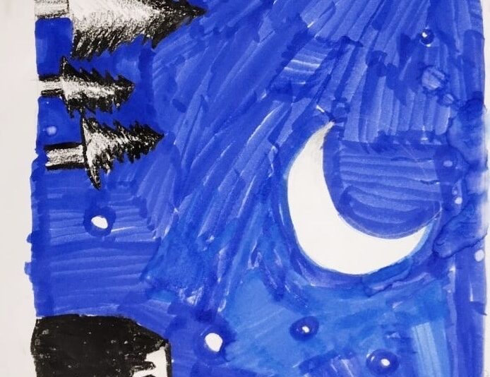 Howling Moonlit Night - RobinAge