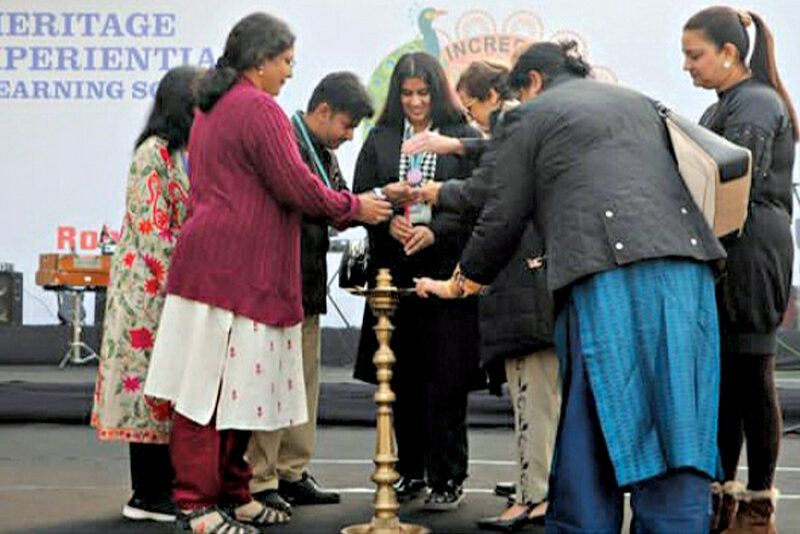 Heritage Xperiential Learning School Students Organise Yujan Talent ...