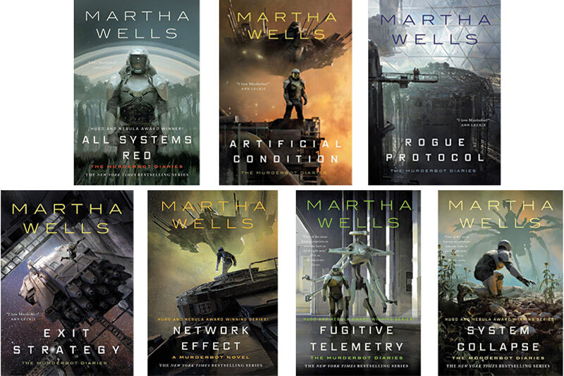 The Murderbot Diaries Series by Martha Wells - RobinAge