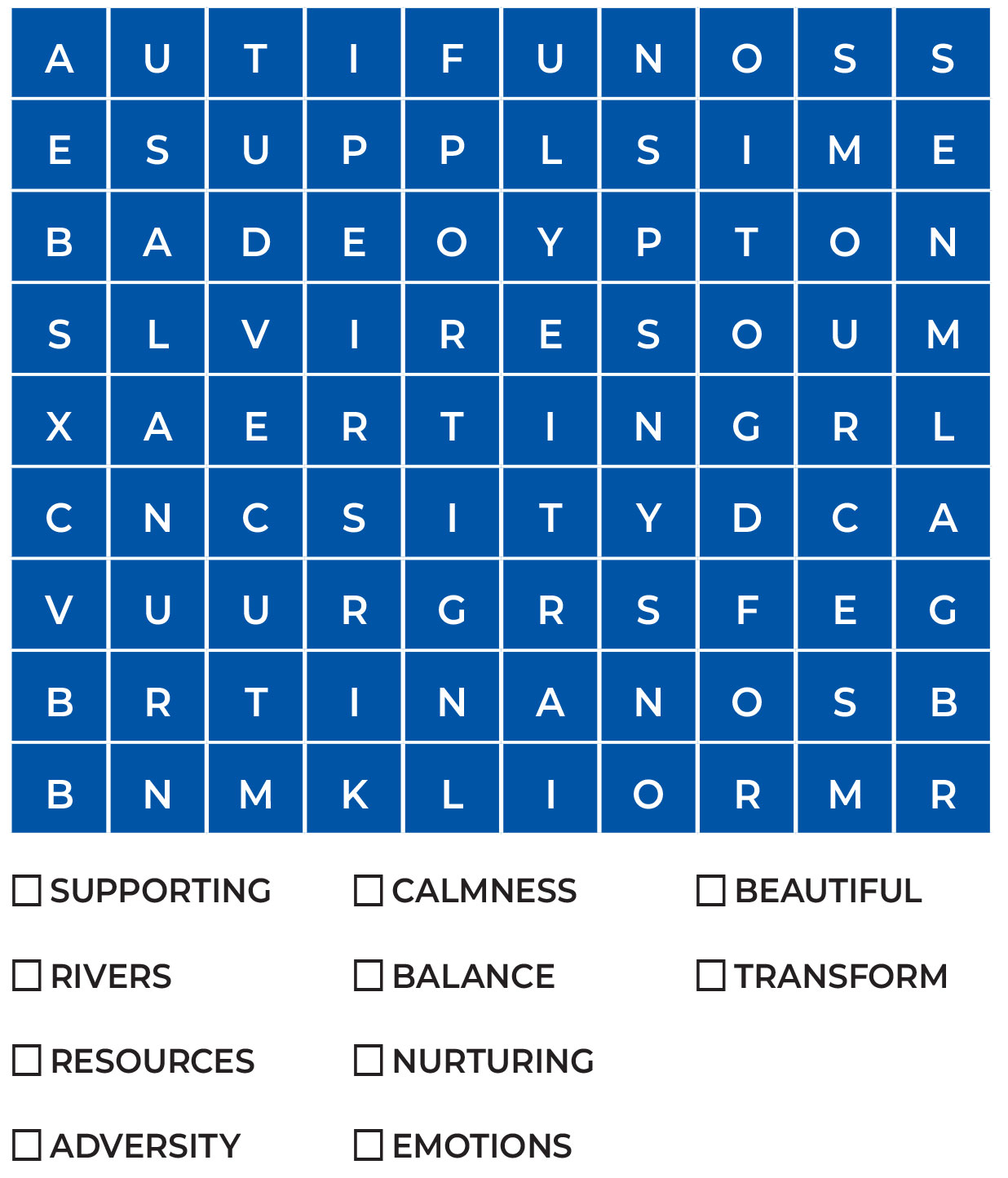 Be Like a River - RobinAge