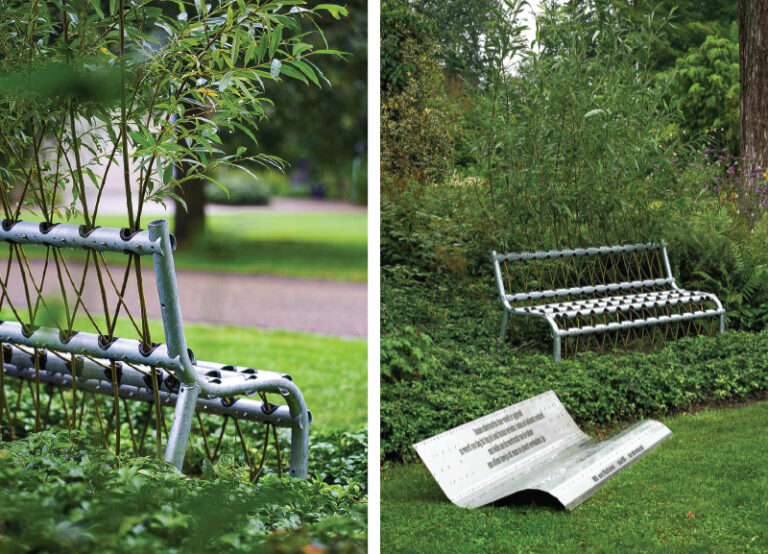 Willow Trees Converted Into Benches - RobinAge