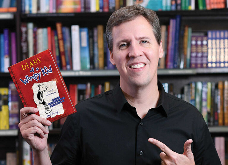 Meet Jeff Kinney: Creator of Diary of a Wimpy Kid - RobinAge