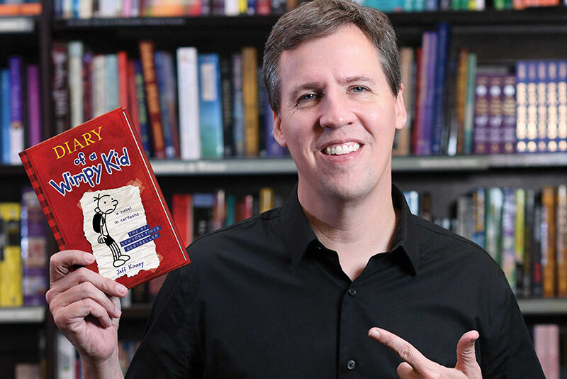 Meet Jeff Kinney: Creator of Diary of a Wimpy Kid - RobinAge