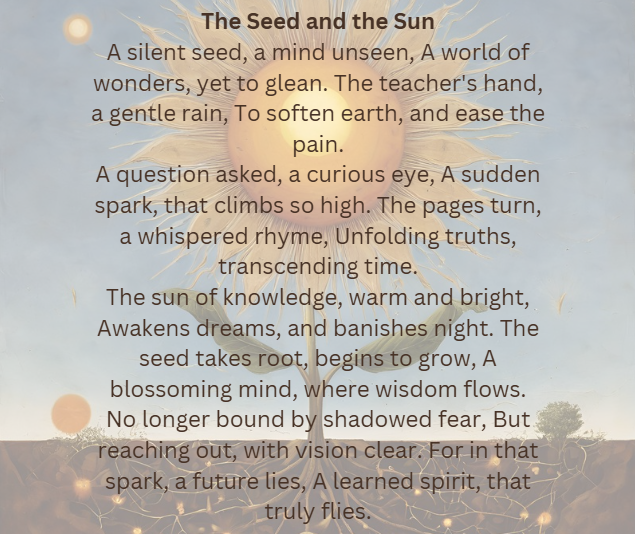 Poem on Education - RobinAge