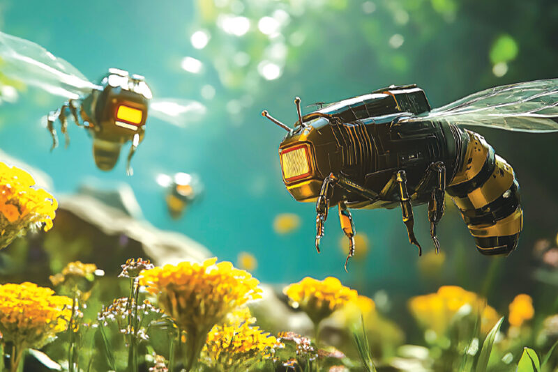 Robots That Help in Pollination - RobinAge