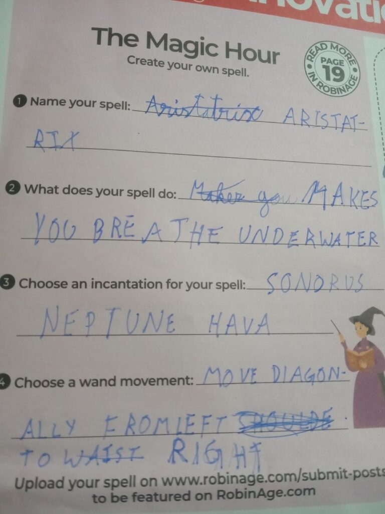 The Magic Hour- Create Your Own Spell - RobinAge