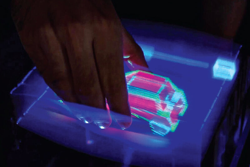 Interactive 3D Holograms Developed - RobinAge