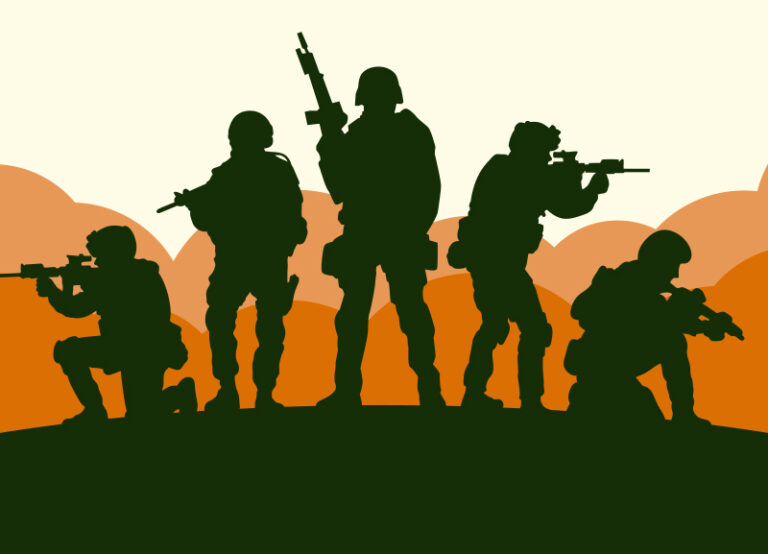 Military in School - RobinAge