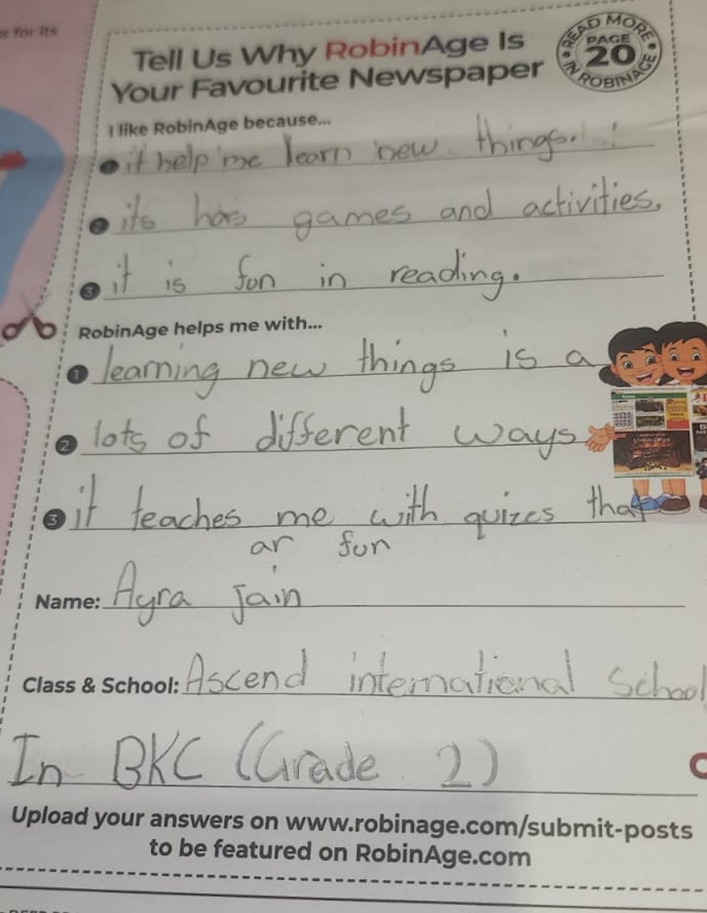 Why RobinAge Is My Favourite Kids’ Newspaper - RobinAge