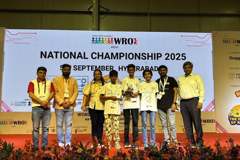 Ahmedabad Students Rank 11th Globally at World Robot Olympiad - RobinAge